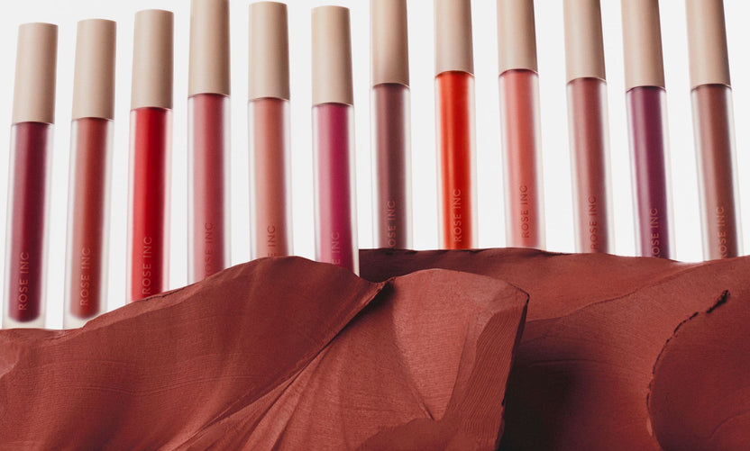 Three makeup tutorials using the new Rose Inc Lip Cream